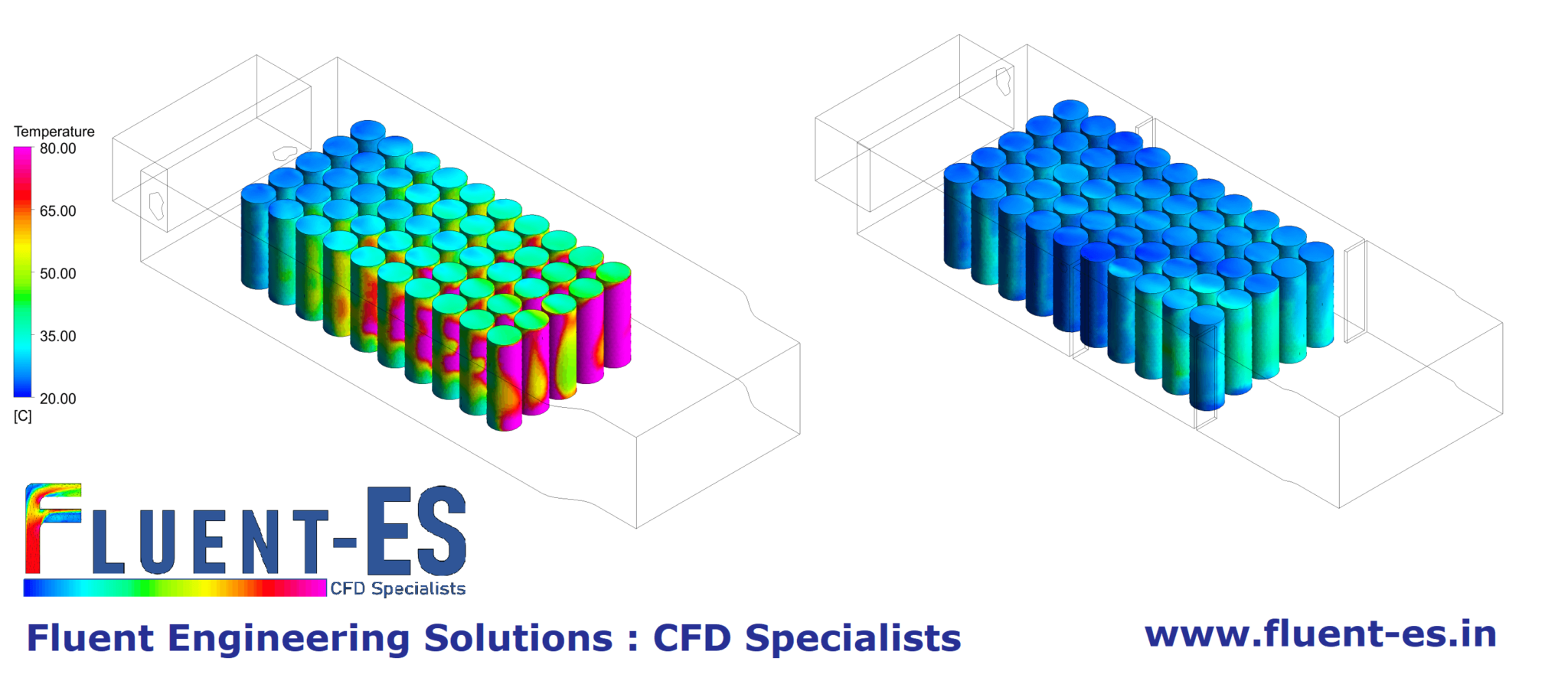 Battery Cooling in EV – Fluent Engineering Solutions: CFD Specialists